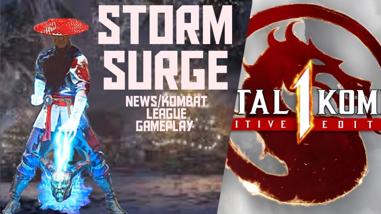 Storm Surge - Mortal Kombat 1 News/Raiden Kombat League Gameplay - YouTube