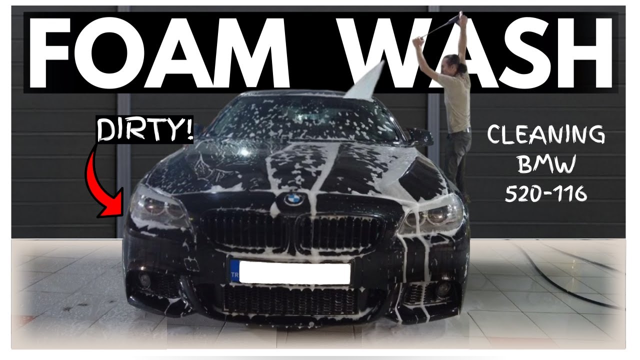 Cleaning 2 Dirty BMW | Foam Wash BMW 520 & 116 #car #carcleaners # ...