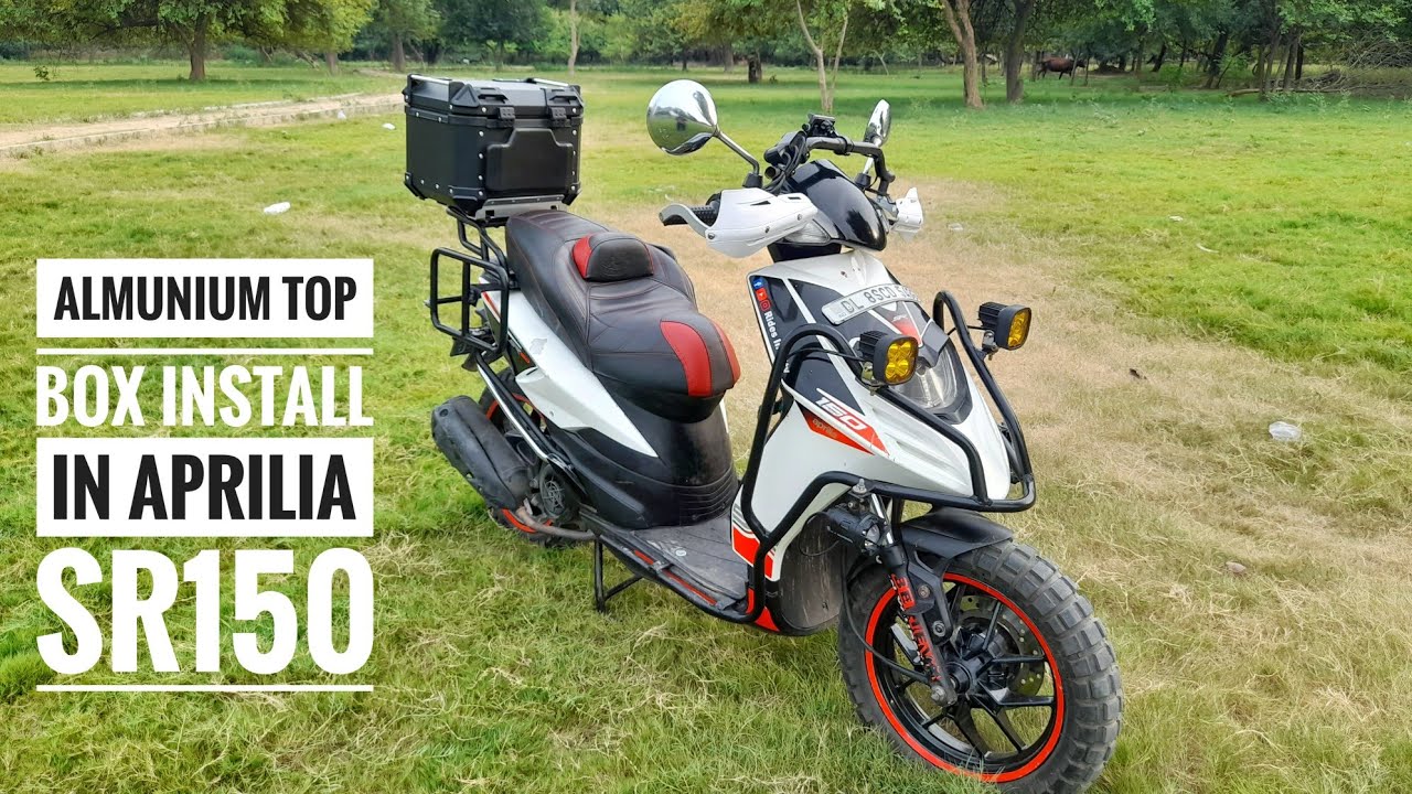 First Time In India 🇮🇳 Almunium Top Box Installed In Scooter 😍 ...