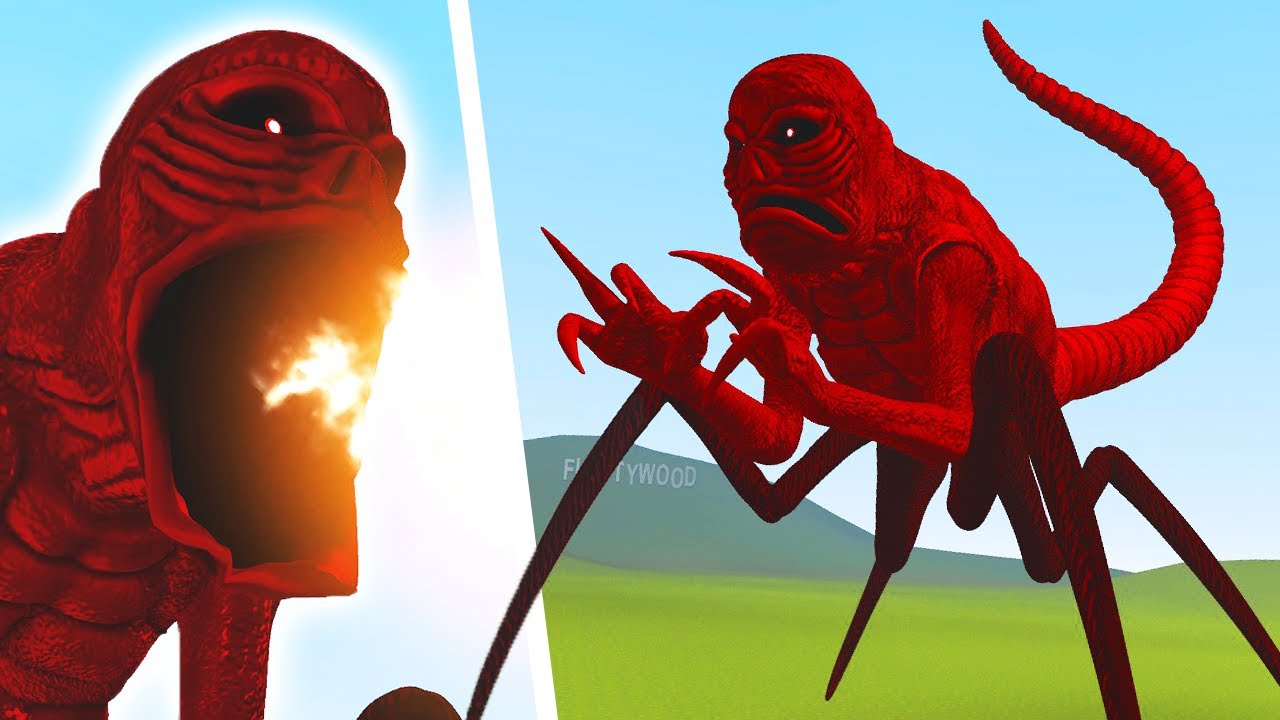 THE RED HELLBEAST (Garry's Mod) - YouTube