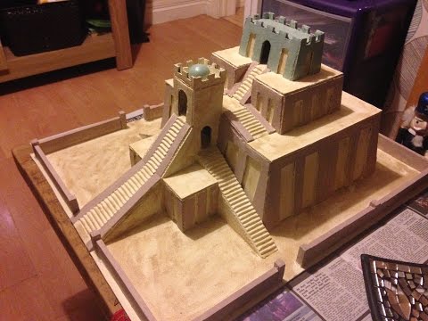 Ziggurat Mesopotamia Model The Great Ziggurat Of Ur Ancient Building