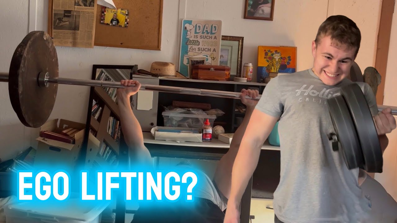 Ego lifting to 315 Bench Press! - YouTube
