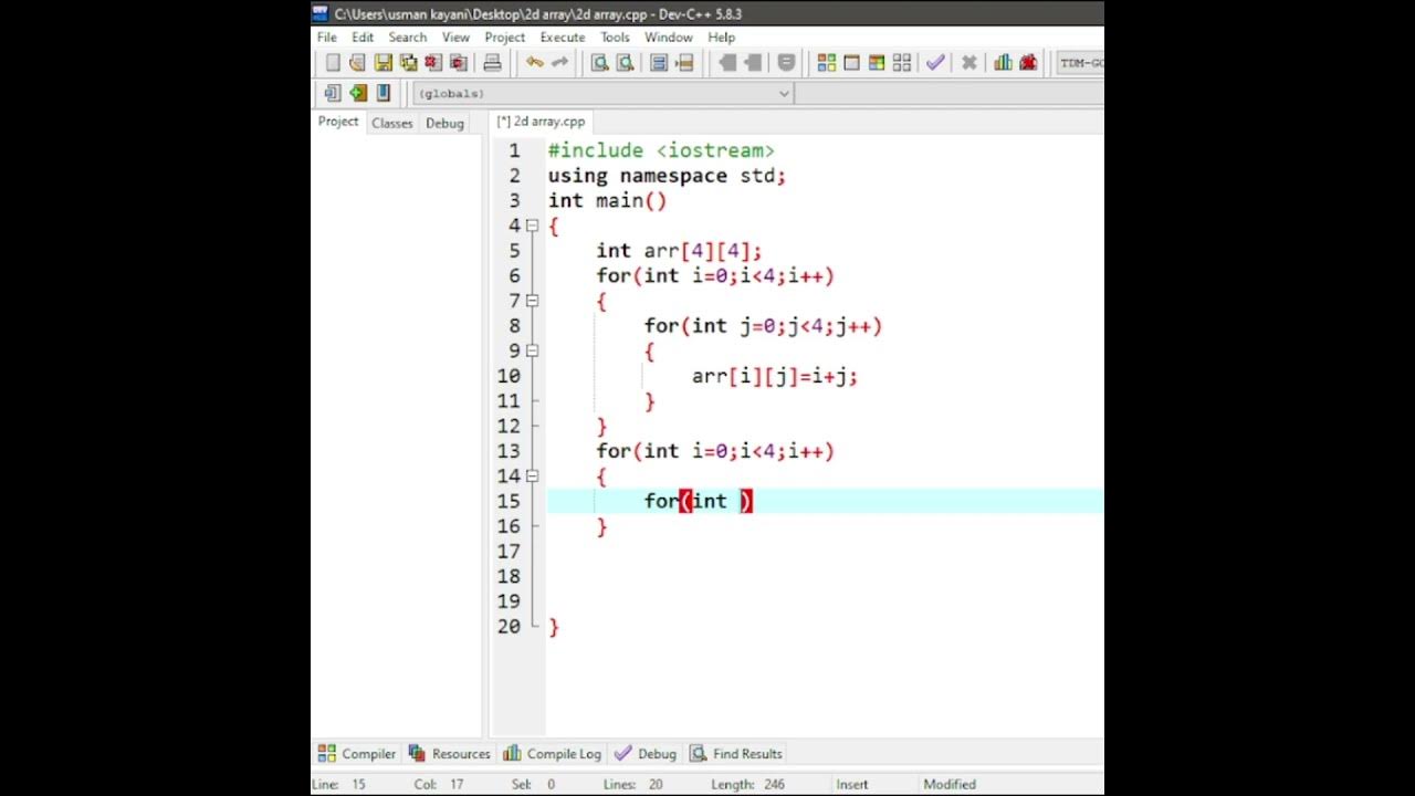 Mastering 2d Array Initialisation In C Complete Guide C Youtube