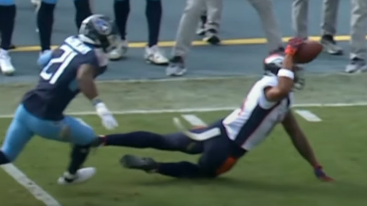 Courtland Sutton makes an impossible catch - YouTube