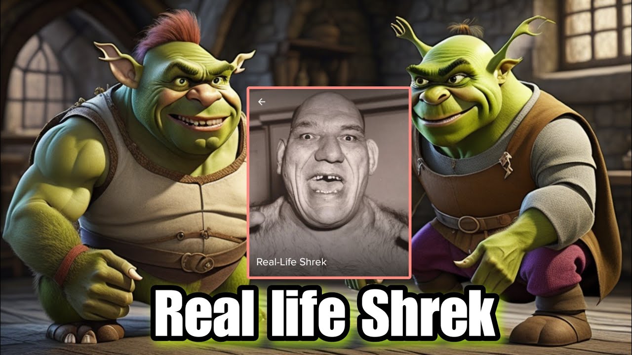 REAL LIFE, SHREK - YouTube