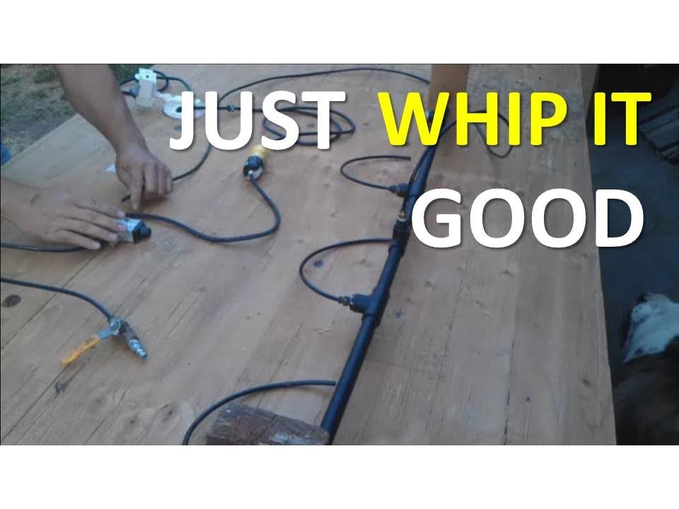 Pneumatic Halloween Prop - The Ankle Tickler Air Blaster (Air Whipping ...