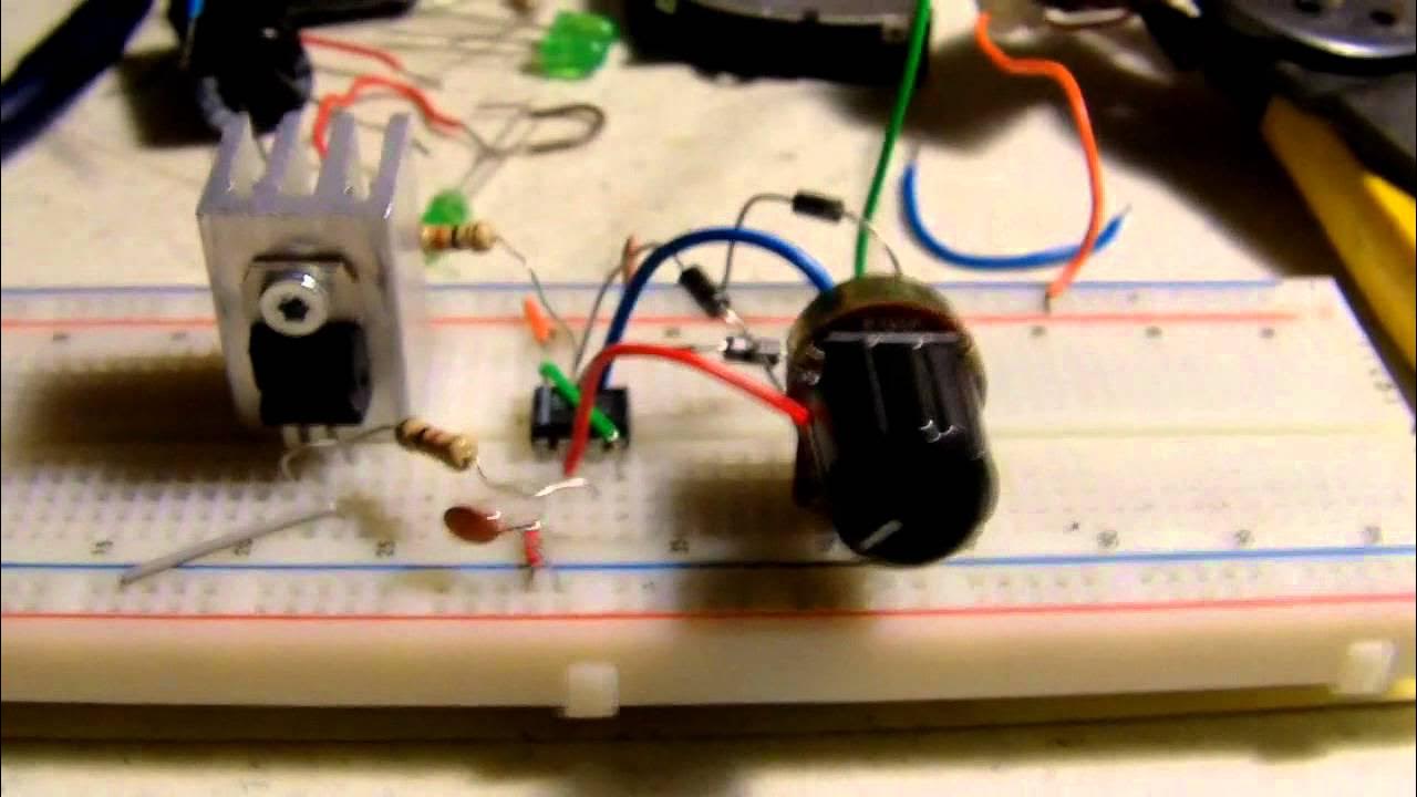 555 pwm circuit step by step setup tutorial - YouTube