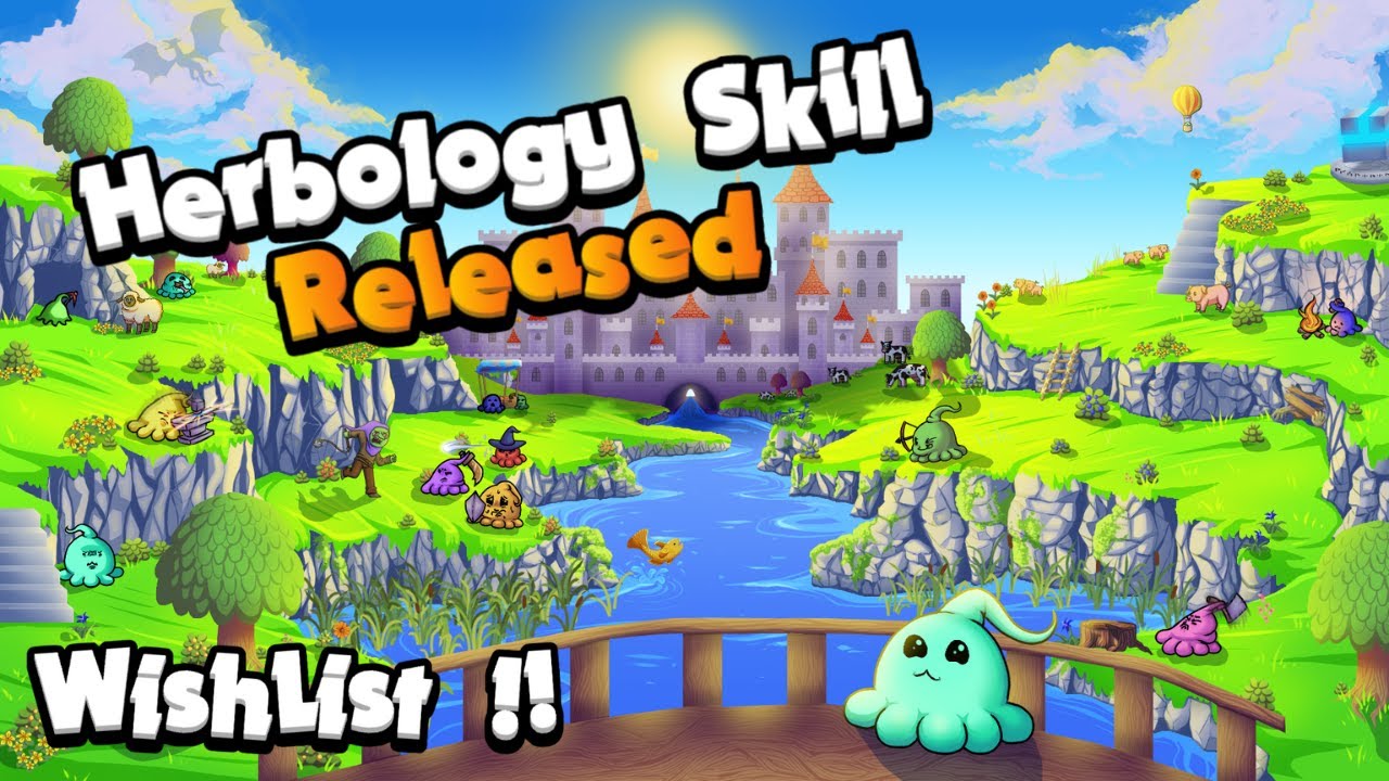 Herbology Skill Released !!- Bloobs Adventure Idle DevLog #18 Wish List ...
