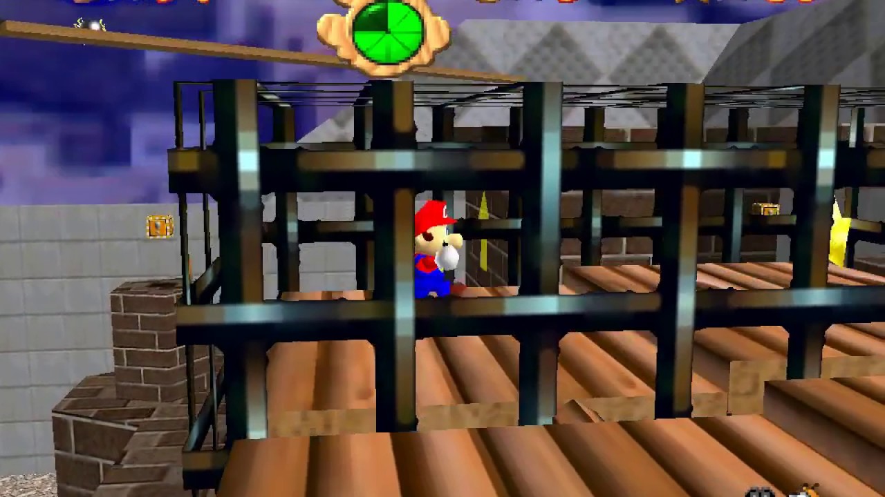 Super Mario 64 Walkthrough: 11-4 Express Elevator--Hurry Up! - YouTube