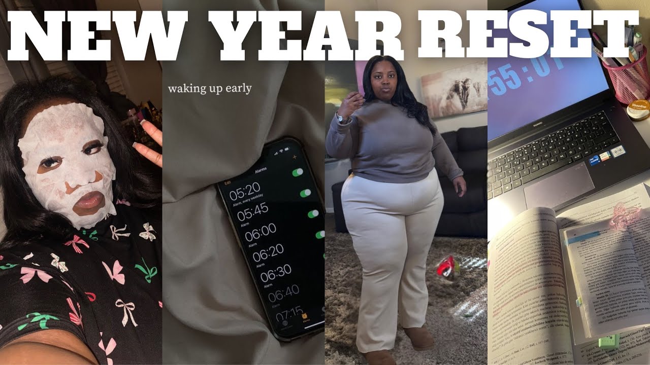 VLOG | NEW YEAR RESET ! Goals + Hygiene + Shopping + Cleaning ...