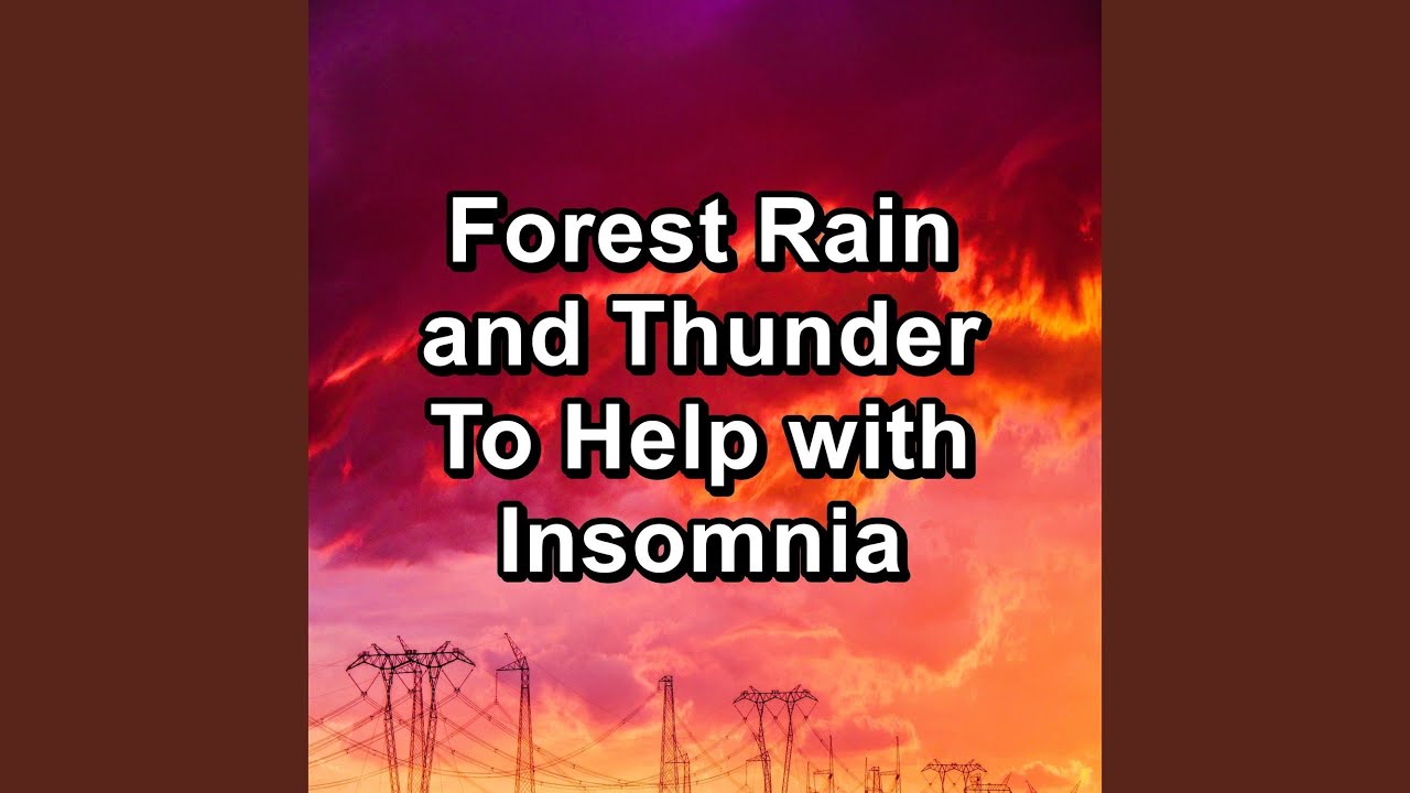 Heavy Rain and Thunder for Brain Relaxation and Mindfulness Relaxing and Loopable for a 10 ...