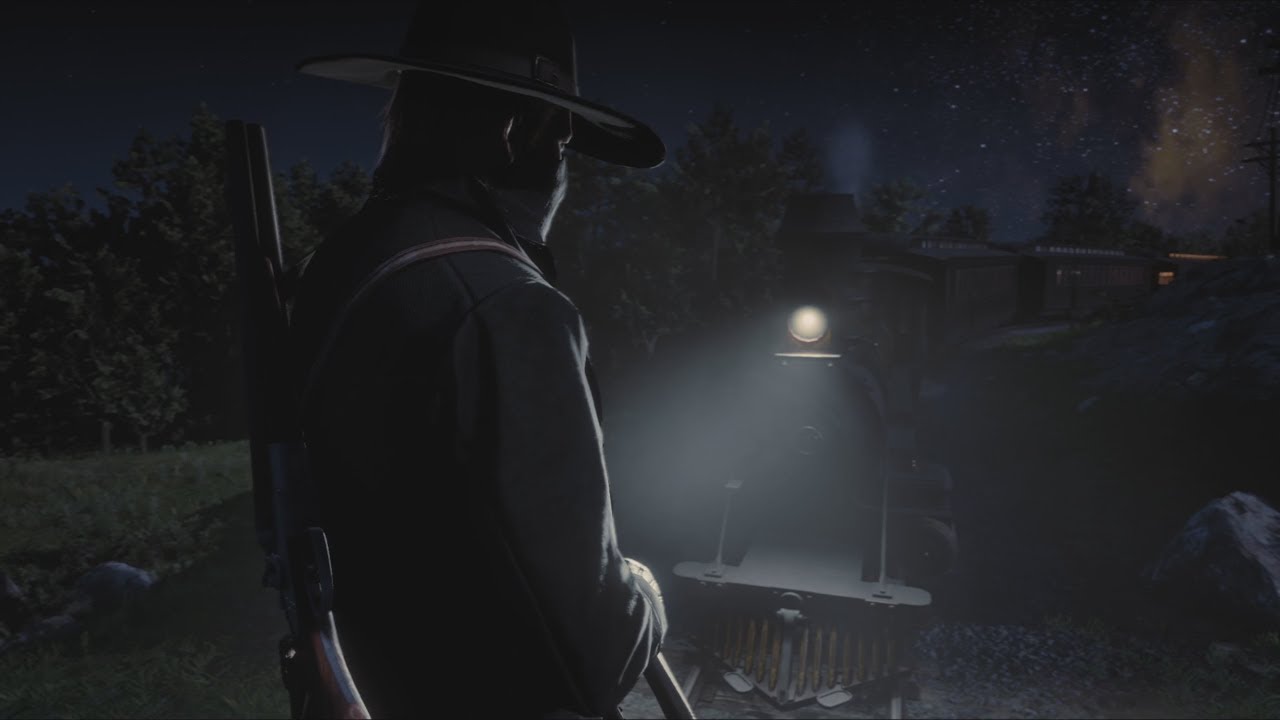 Red Dead Redemption 2 - Train Robbery (Part 2) - YouTube
