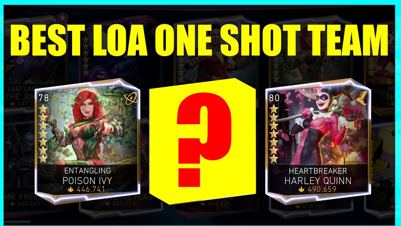 The Best LOA 2 Billion One Shot Team (No Zatanna/Raven) Injustice 2 ...