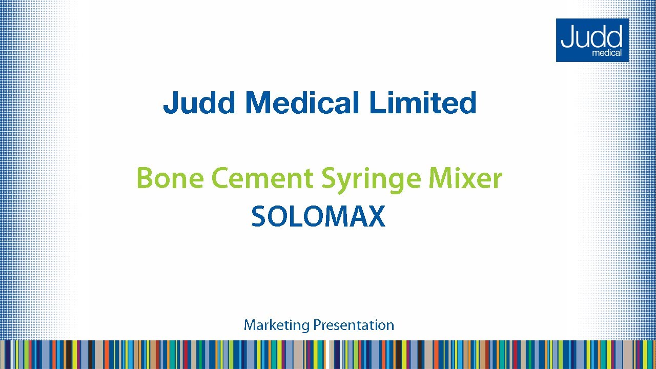Solomax Bone Cement Syringe Mixer - YouTube