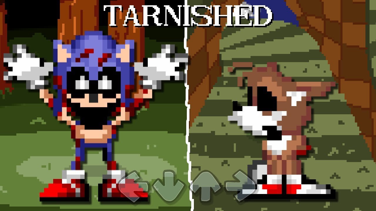 FNF (Tarnished SONIC.EXE) Full gameplay - YouTube