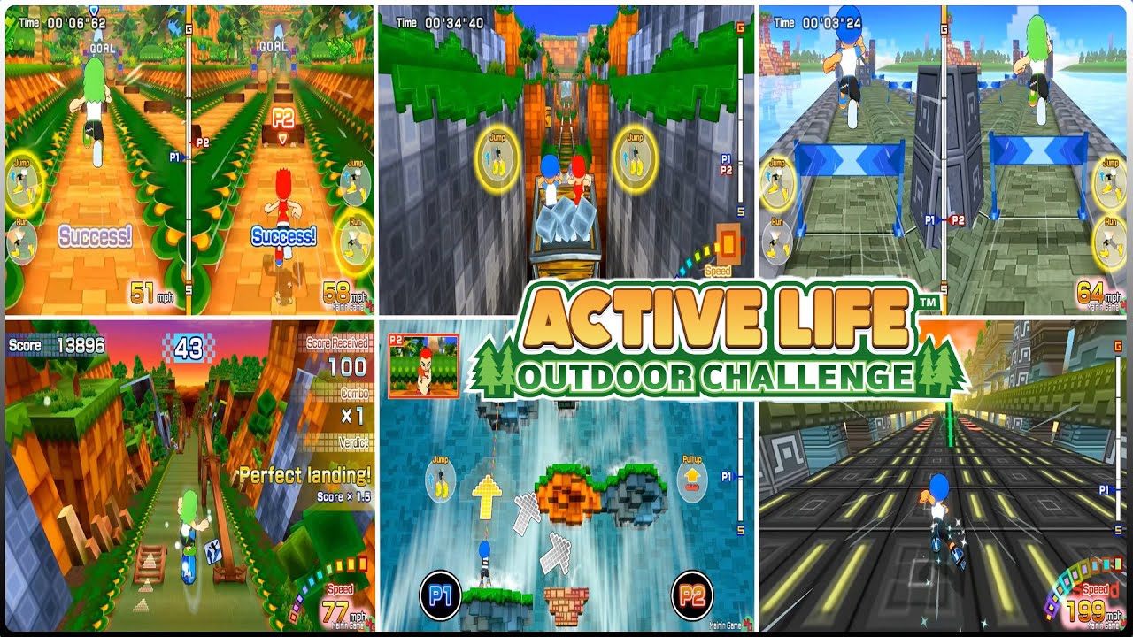 Active Life Outdoor Challenge - nintendo switch - YouTube