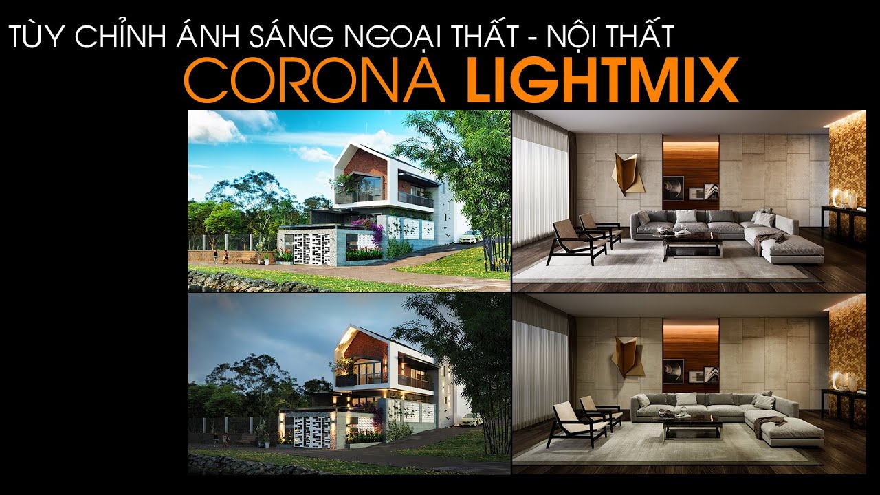 Corona Render | LightMix - YouTube