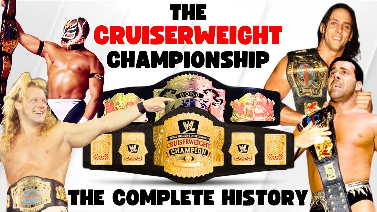 The History Of The WWE Cruiserweight Championship - YouTube