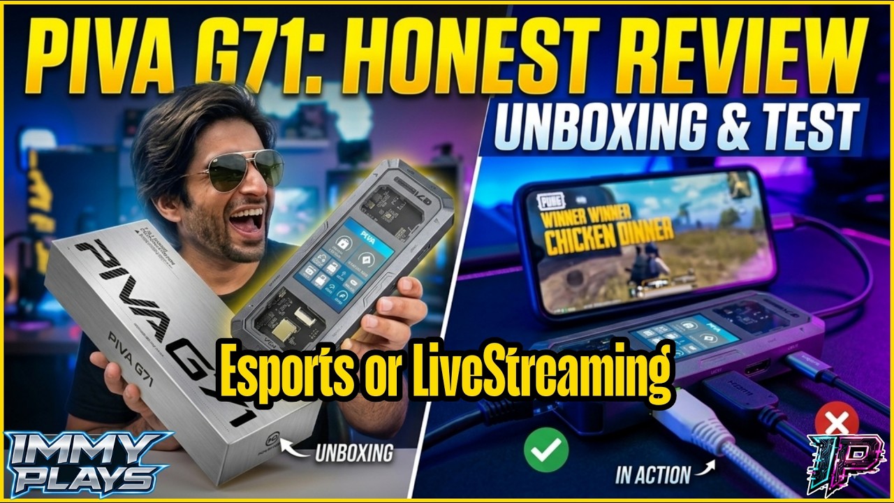 PIVA G71 Honest REVIEW || Is this Best splitter for ESports or Live ...