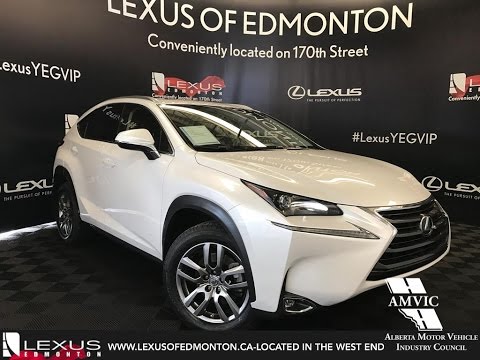 Used White 2015 Lexus NX 200t Premium Package Walkaround Review Hinton ...