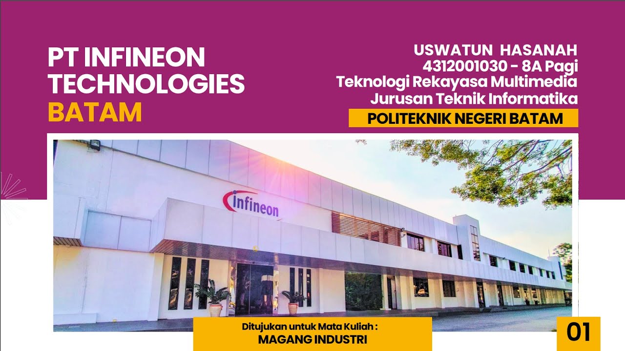 4312001030 - Uswatun Hasanah - PT Infineon Technologies Batam - YouTube