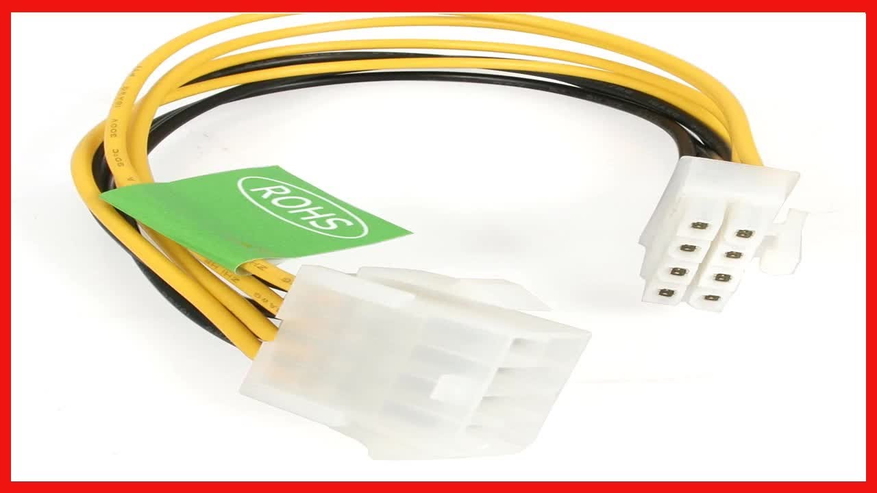 StarTech.com EPS 8 Pin Power Extension Cable - Power extension cable ...