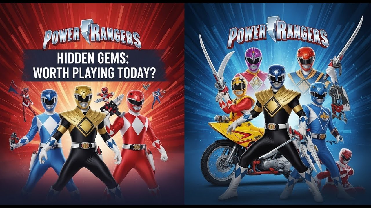 Ranking Power Rangers Video Games: Then and Now - YouTube