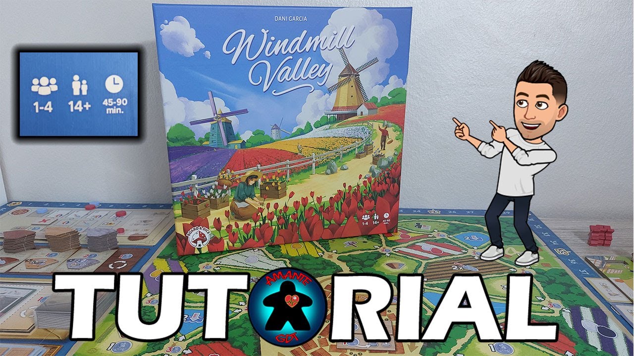 Windmill Valley - Tutorial - gioco da tavolo - YouTube