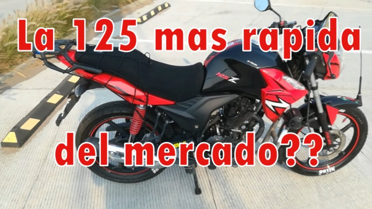 italika 125z 2019 velocidad maxima - YouTube
