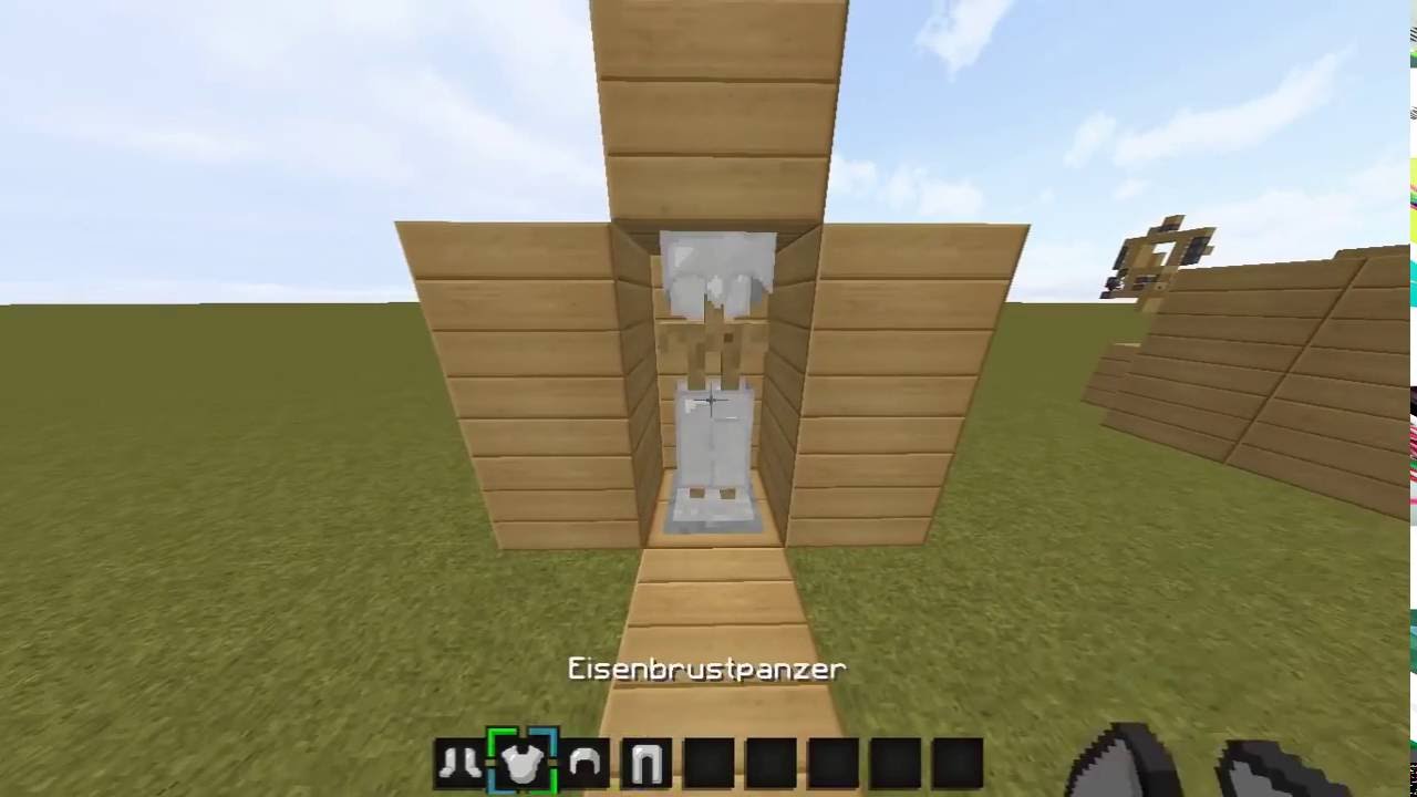 Minecraft Tutorial: Rüstungsständerwechsler - YouTube
