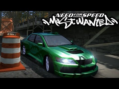 NFS MW Mitsubishi Lancer Evo VIII Challenge Series #56 - YouTube