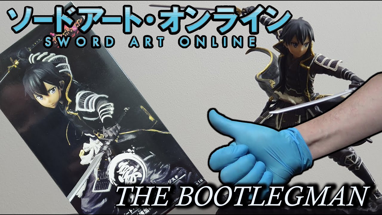 UNBOXING DE LA FIGURA BOOTLEG DE KIRITO DEL ANIME SWORD ART ONLINE (SAO ...