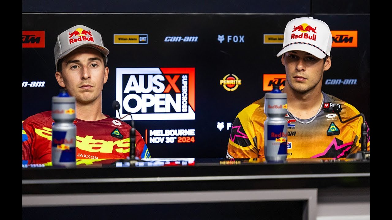 Aus X Open press conference 2024 - YouTube