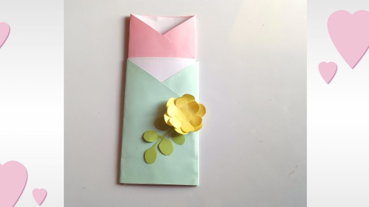 How to make : Greeting card wading - YouTube