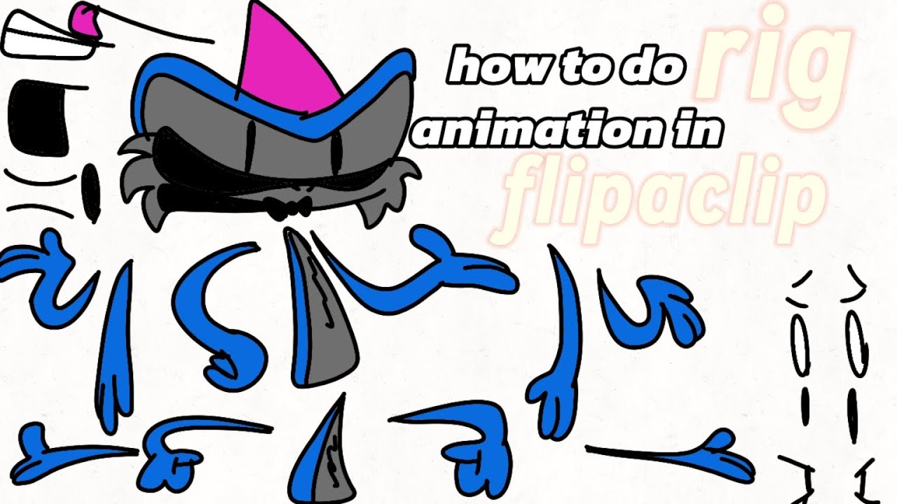 how to do rig animation in flipaclip - YouTube