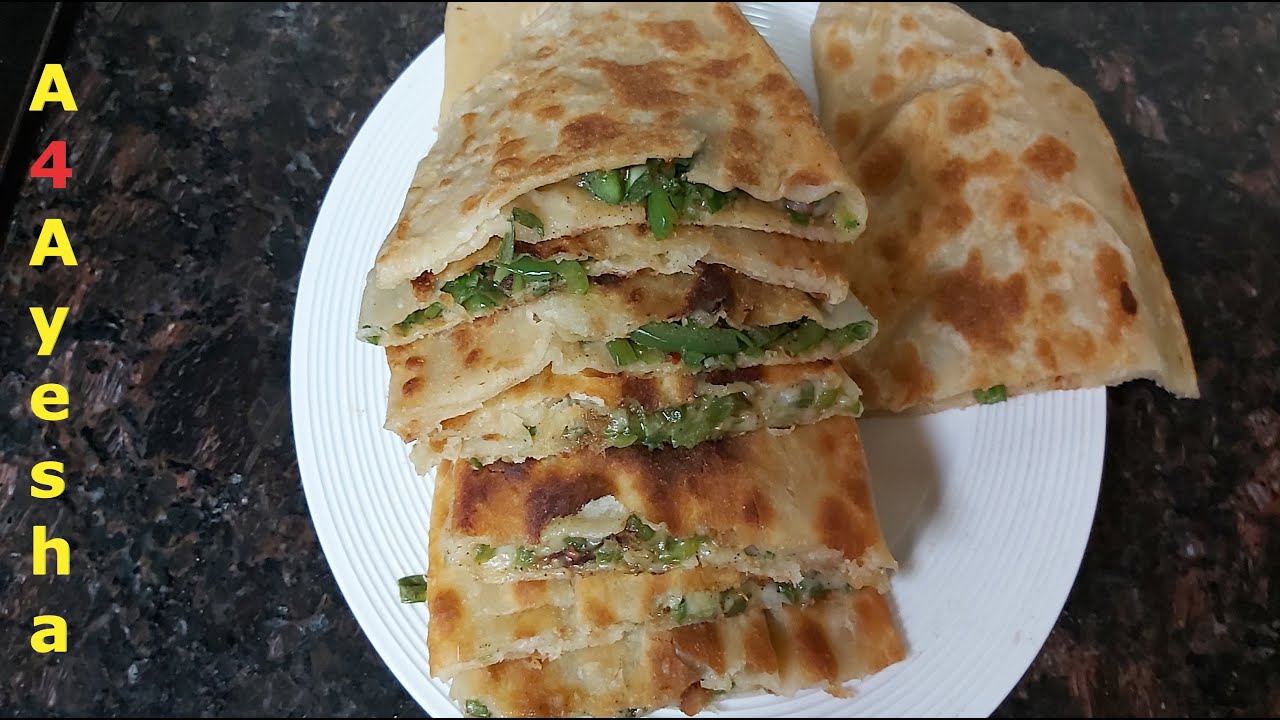 Spring Onion Paratha | How To Make Spring Onion Paratha | Haray Pyaz Ka ...