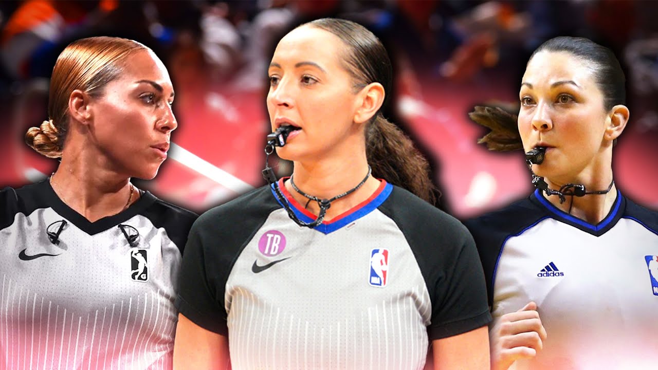 NBA's new game | Female referees take over | Bounce It - YouTube