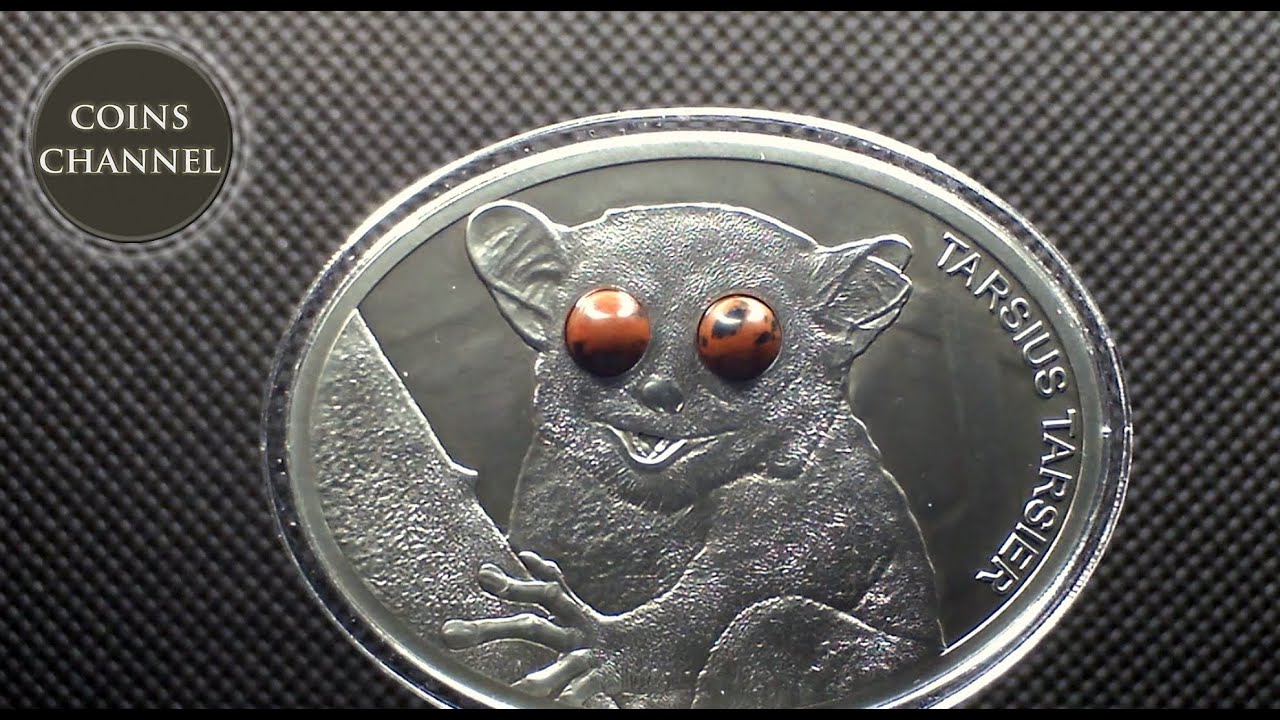 $10 Silver Coin FIJI 2013 - MAKI Spectral Tarsier Fascinating Wildlife ...