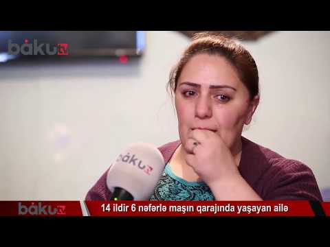 Bakıda dörduşaqlı ailə 14 ildir qarajda yaşayır