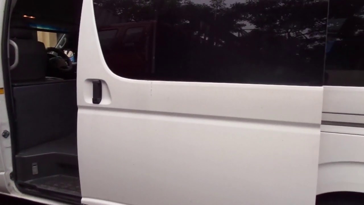 HIACE AUTO DOOR - YouTube