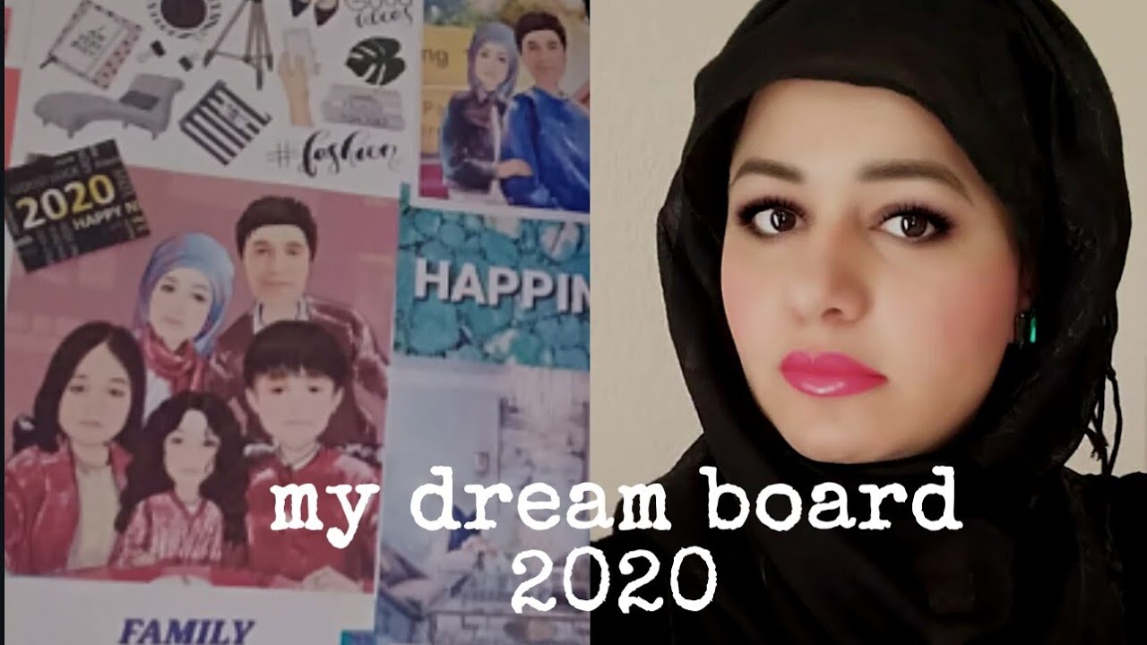 My Dream board 2020:vision board 2020:it's all about my dreams and ...