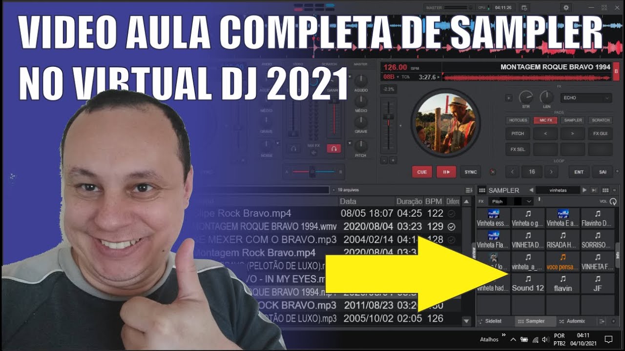 🎧🔊🎚 VIDEO AULA COMPLETA DE SAMPLER NO VIRTUAL DJ 2021 - YouTube