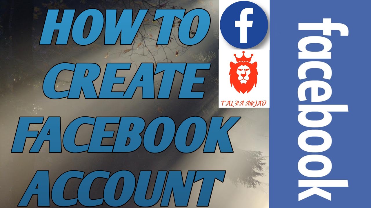 How to create facebook account - YouTube