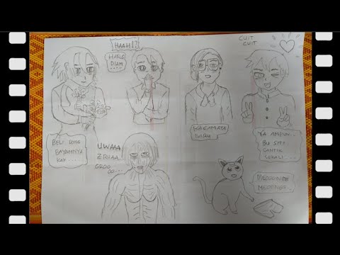 Pak Camat Jualan Tomat Yang Beli Harus Hormat Versi Anime Attack on Titan