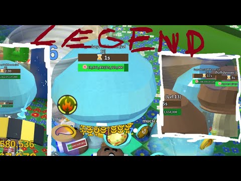 from LEGENDARY to LEGENDARY puff (Bee Swarm) - YouTube