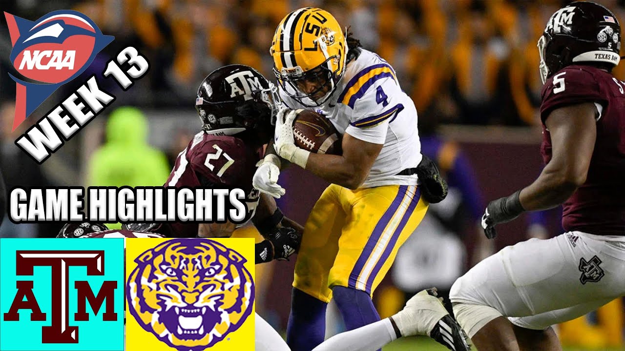 Texas A&M Aggies vs LSU Tigers Week 13 FULL GAME 4th QTR 112523 NCAAF ...