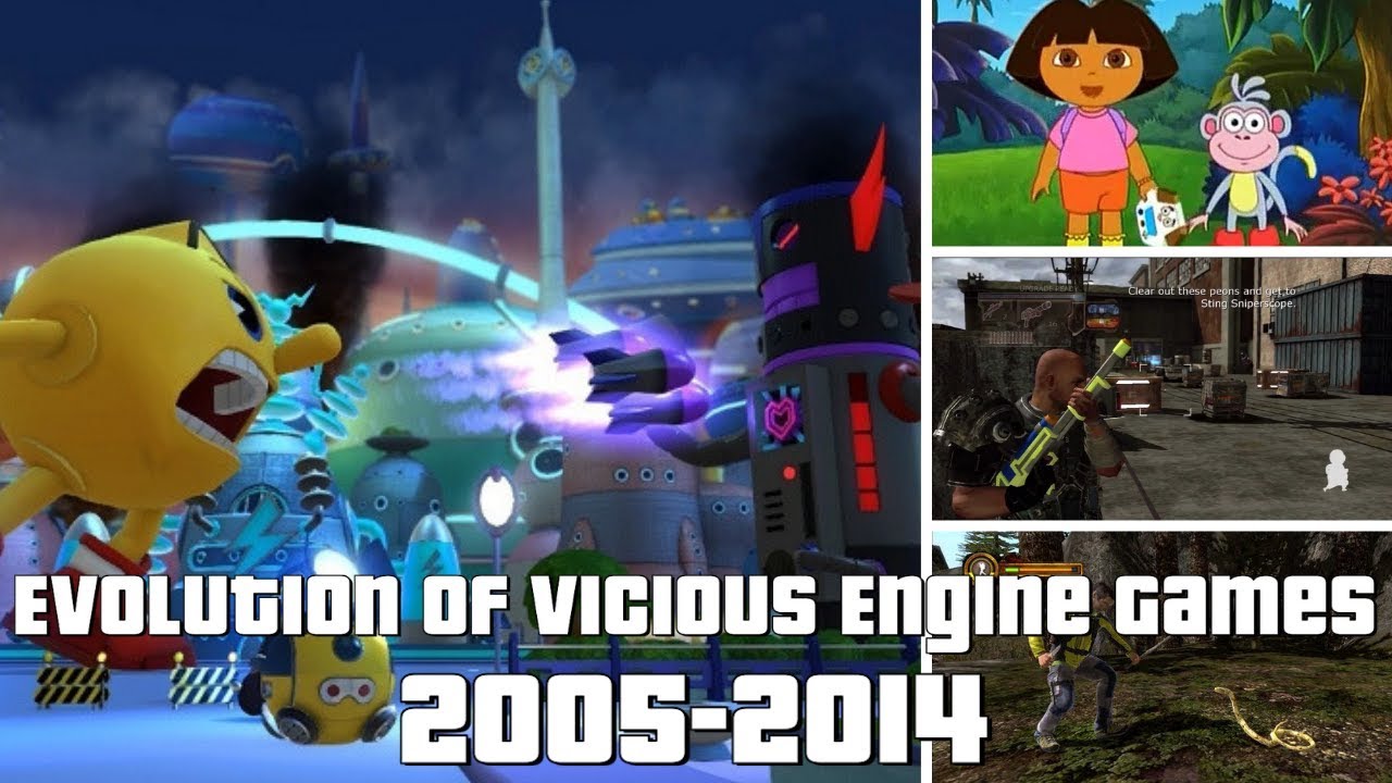 Evolution of Vicious Engine Games 2005-2014 - YouTube