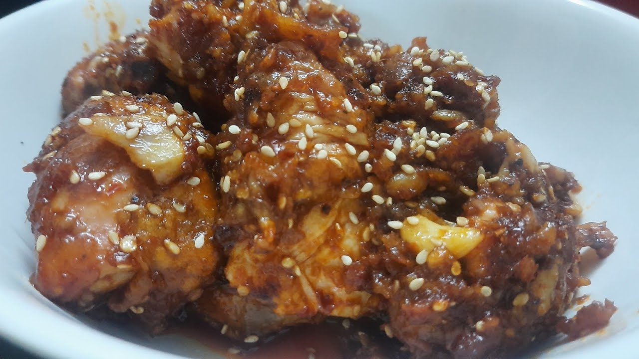 Crunchy Korean Chicken||Ammachi Samayakattu || - YouTube