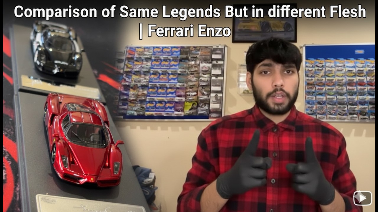 Comparison of Same Legends But in Different Flesh | Ferrari Enzo - YouTube