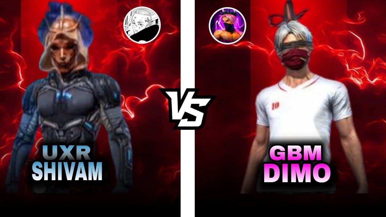 UXR-SHIVAM~ VS GBM-DIMO~ FRIENDLY REVENGE FROM DIMO ‍🩹 Legendary Battle ...